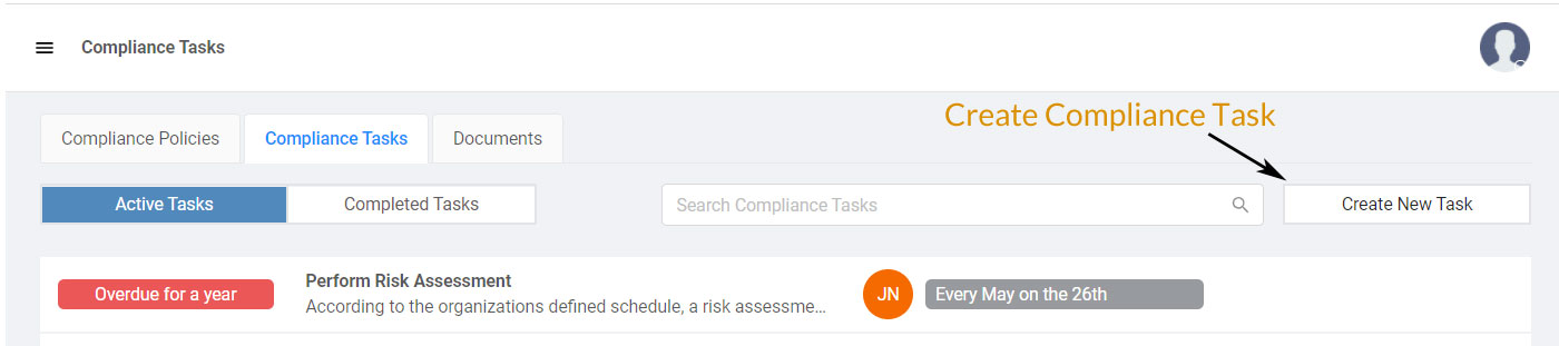 Compliance Tasks